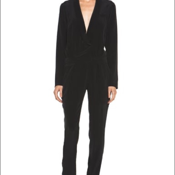 A.L.C. | Pants & Jumpsuits | Alc Carey Silk Jumpsuit | Poshmark